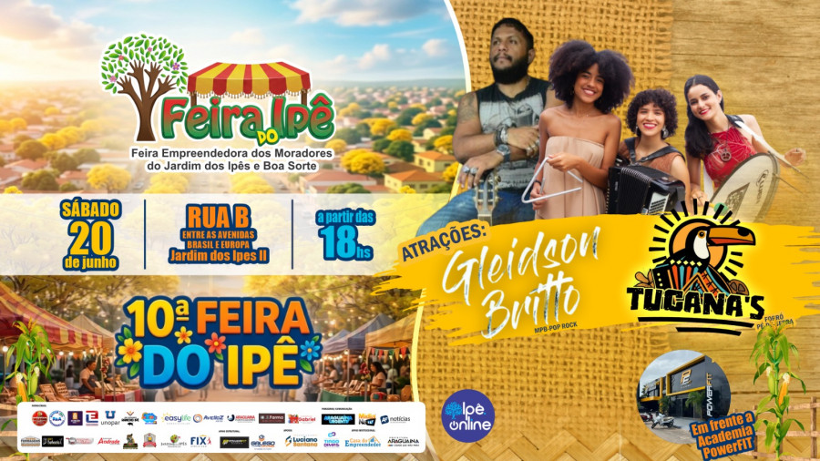 Feira do Ipê chega à 10ª edição neste sábado com mais de 60 expositores ...